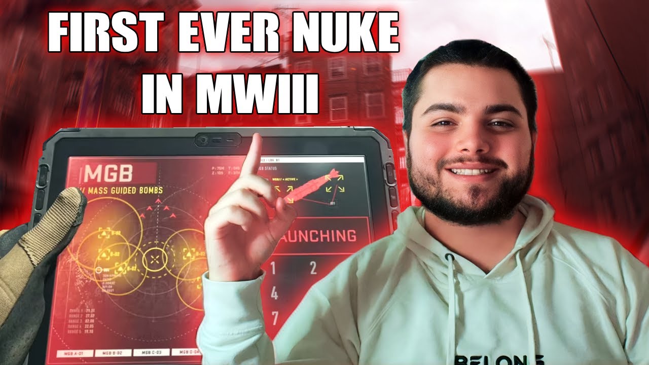 FIRST EVER NUKE IN MODERN WARFARE 3! (MW3 Beta) - YouTube