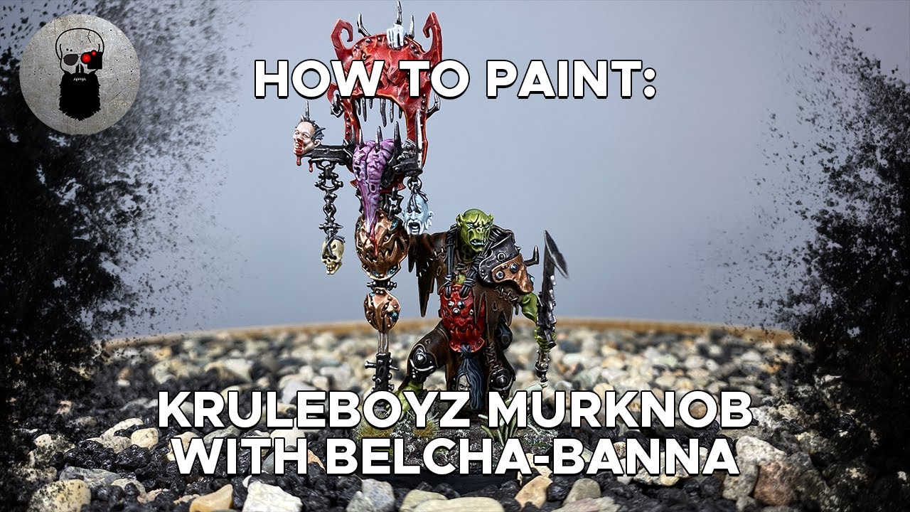 Contrast+ How to Paint: Orruk Kruleboyz Murknob with Belcha-banna - YouTube