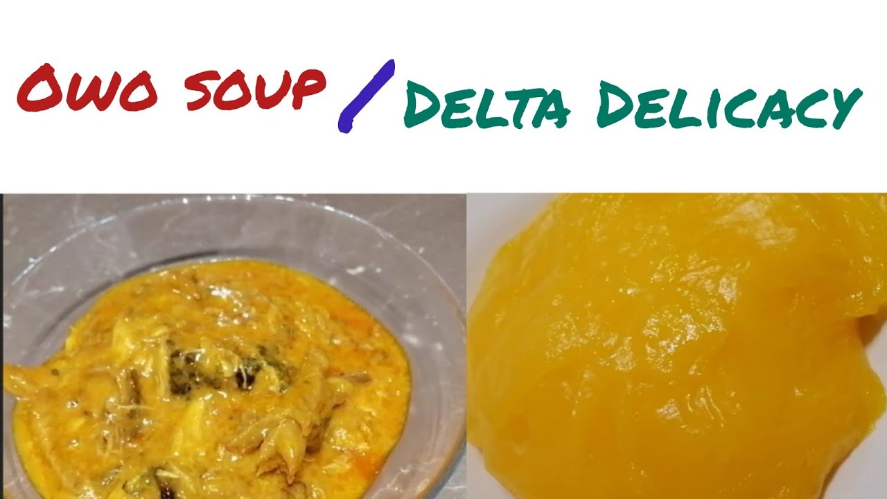 How to prepare Delta owoh soup /Delta Delicacy🍲🍲😋 - YouTube