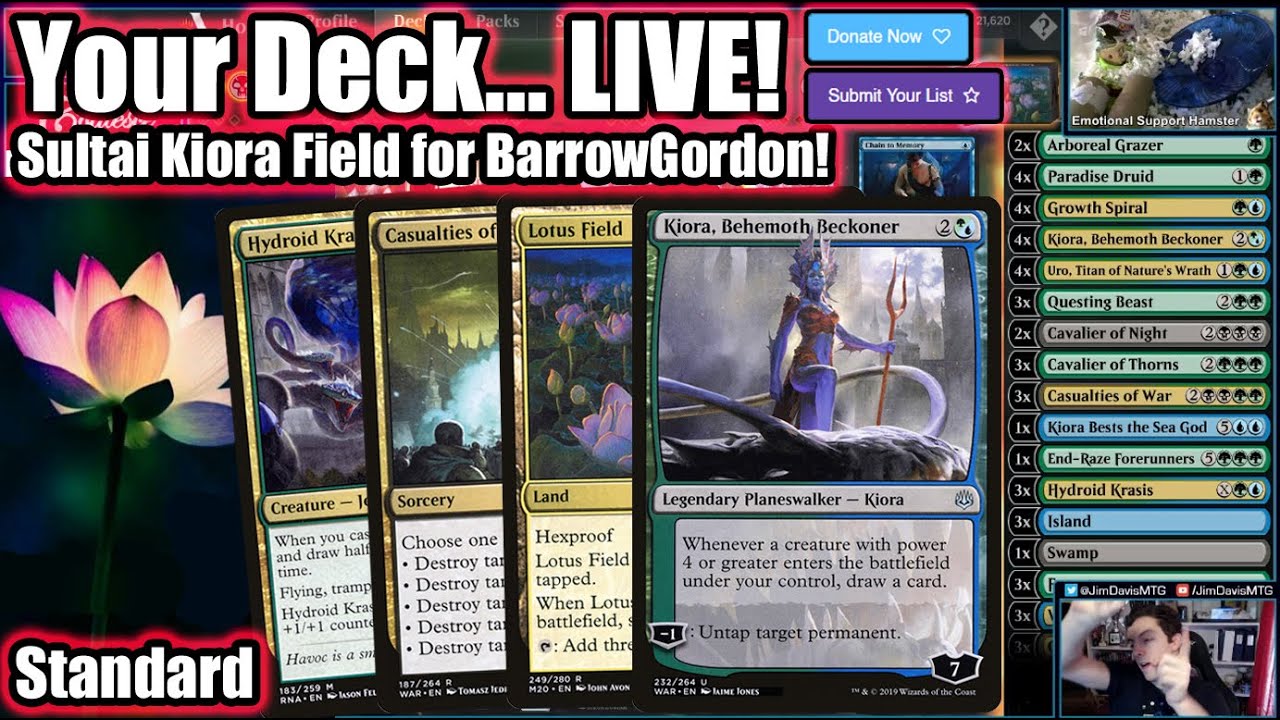 Your Deck... LIVE! Standard Sultai Kiora for BarrowGordon - Untapping ...