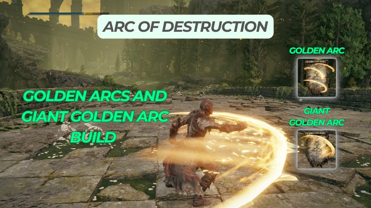 The Arc of Destruction: Golden Arcs and Giant Golden Arc Build - YouTube