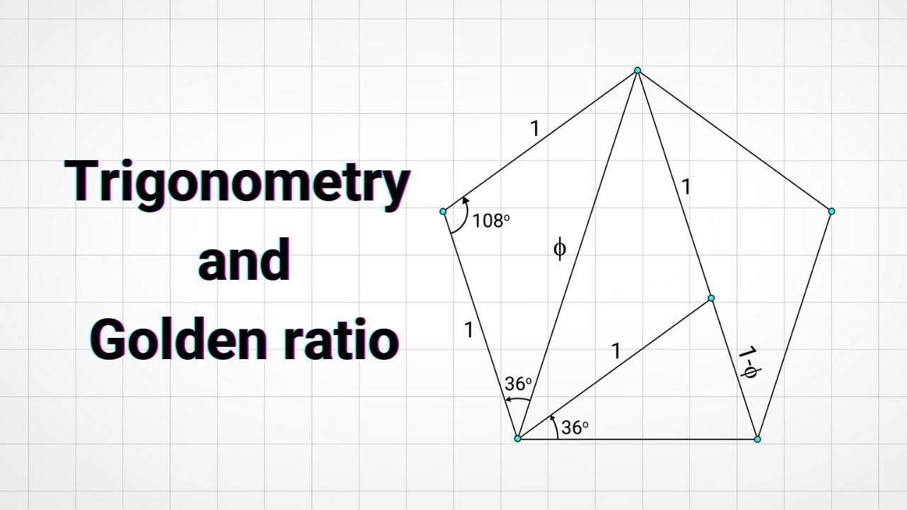 Golden ration in Trigonometry | mathocube | - YouTube