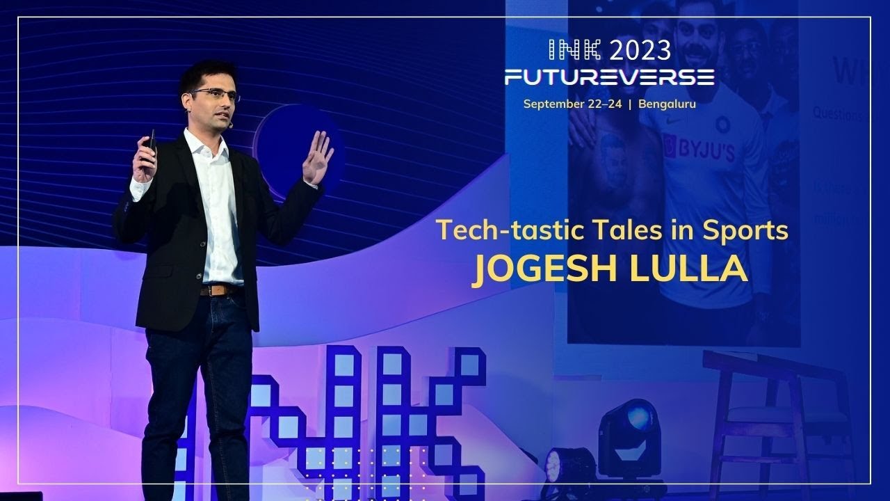 Jogesh Lulla: Tech-tastic Tales in Sports - YouTube