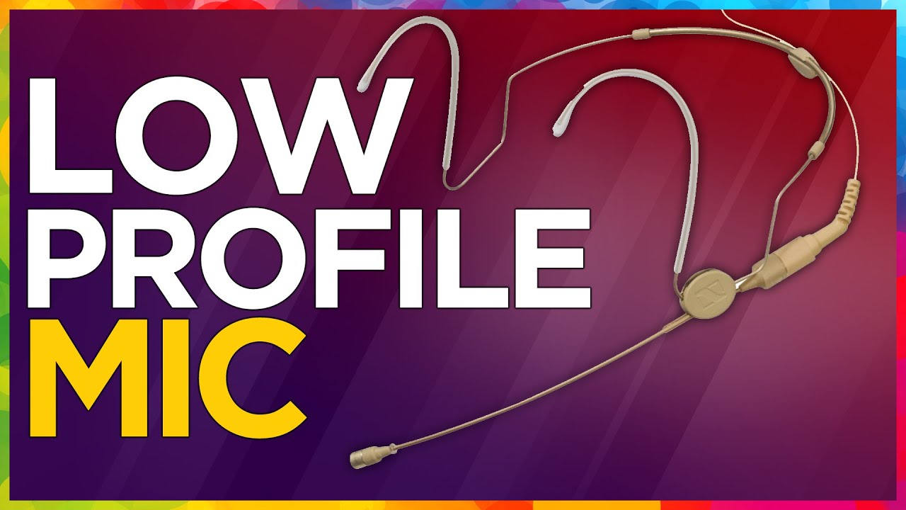 Sennheiser HSP-2 Headworn Microphone (Sounds great!) - YouTube