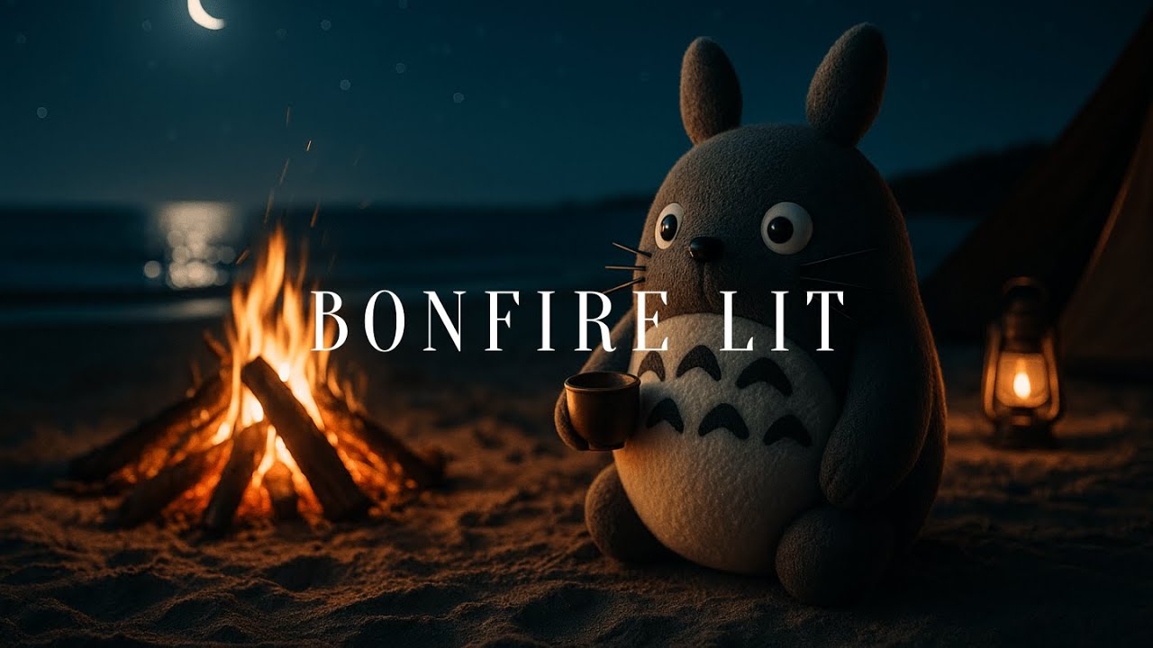 【lo-fi BGM】-BONFIRE LIT-【1hours / bonfire/ chill / relaxing / LOFI ...