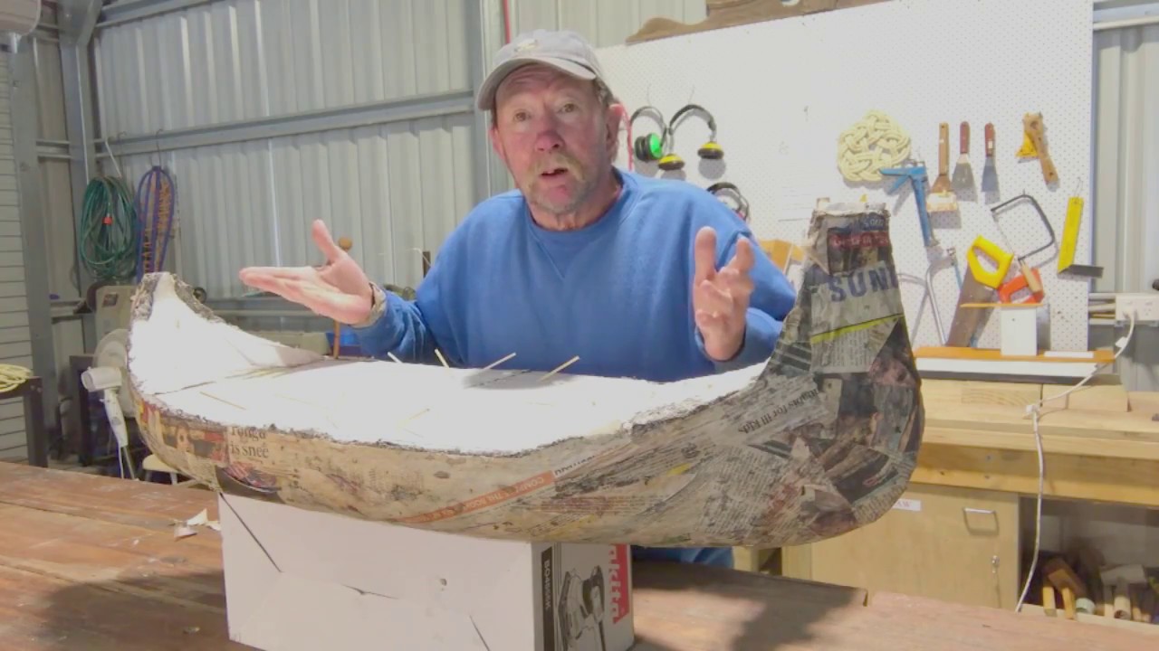 How to make a model viking ship for a funeral. Part 10 - YouTube