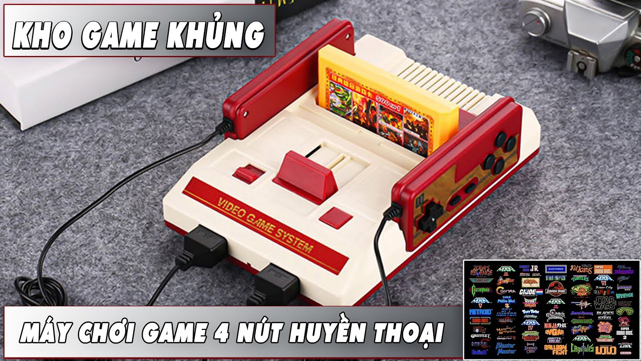 Review Bộ Máy Chơi Game Điện Tử Băng 4 Nút Cổ Điển Huyền Thoại Family ...