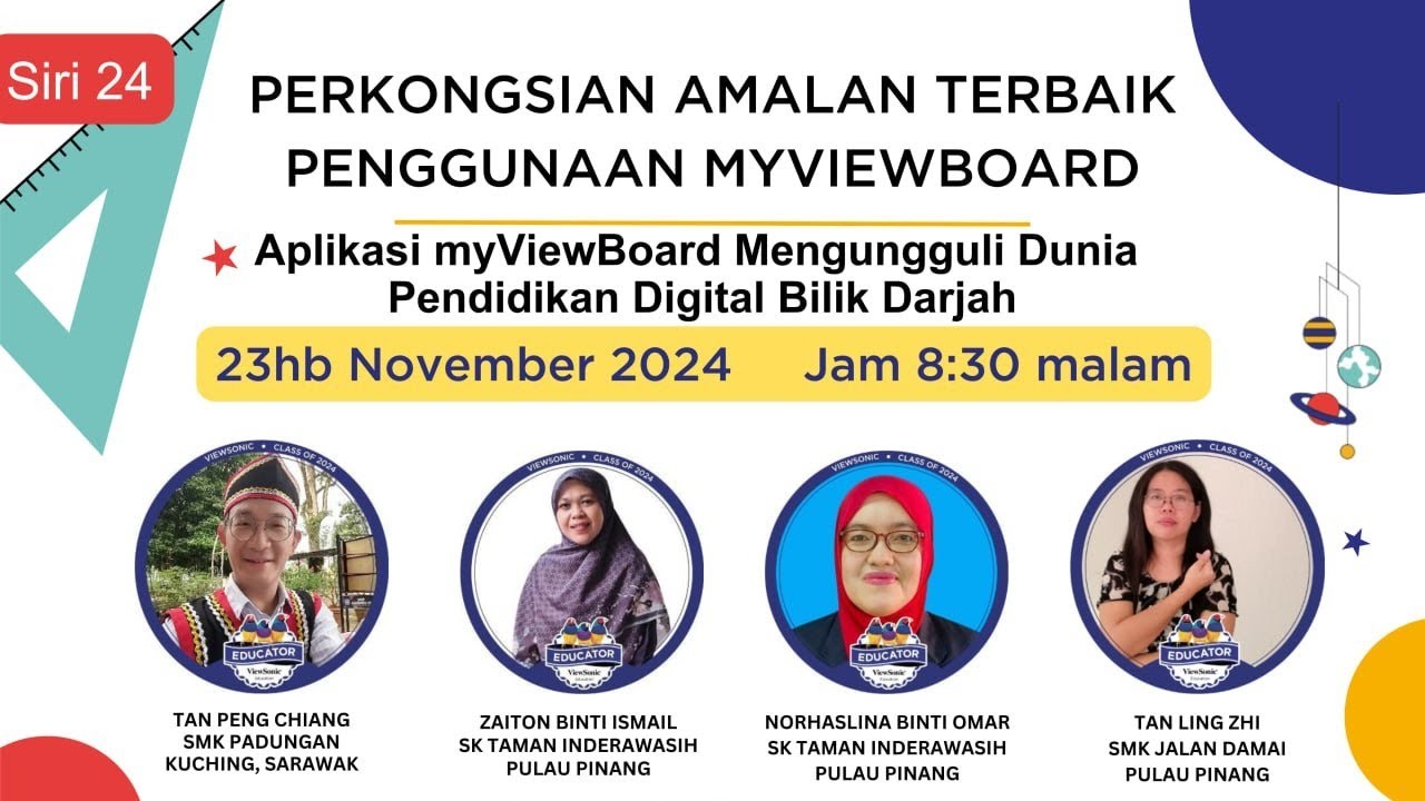 🔴 [LIVE SIRI 24] - APLIKASI MYVIEWBOARD MENGUNGGULI DUNIA PENDIDIKAN DIGITAL BILIK DARJAH - YouTube