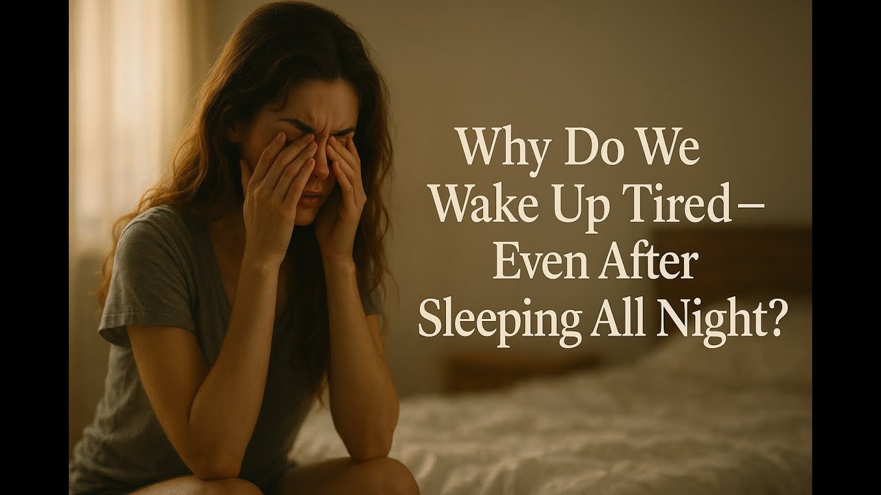Why Do We Wake Up Tired — Even After Sleeping All Night - YouTube