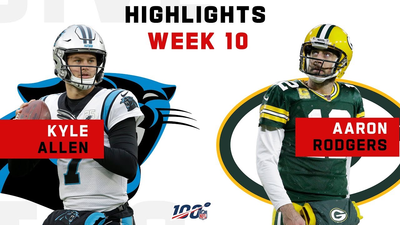 Kyle Allen & Aaron Rodgers Duel in the Snow ️ | NFL 2019 Highlights ...