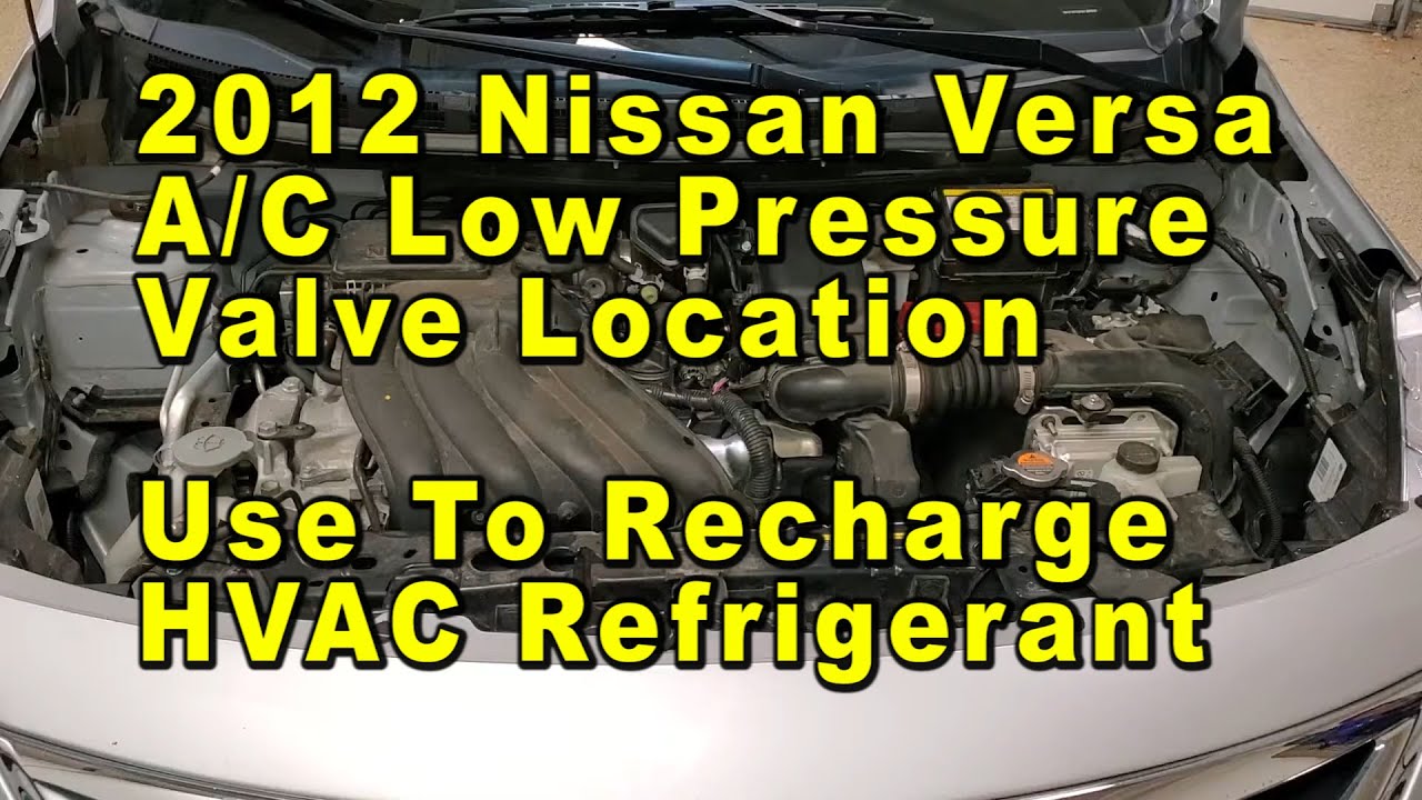 2009 Nissan Versa Ac Recharge Freon Capacity