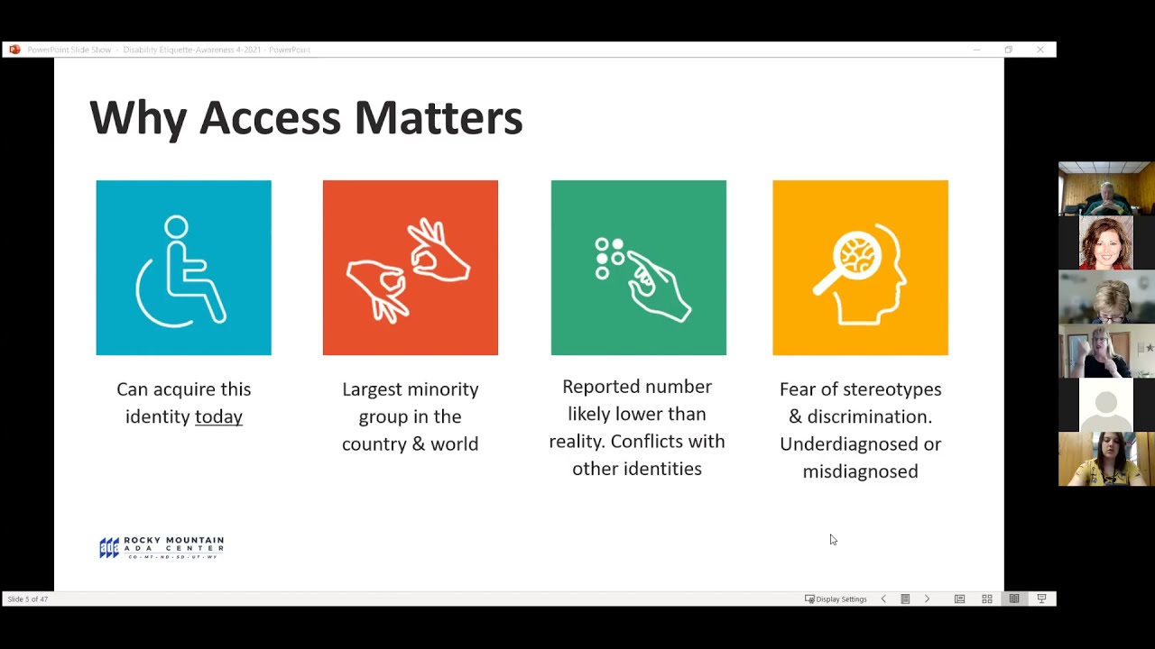 Embracing Disability Awareness & Etiquette into the Workplace - YouTube