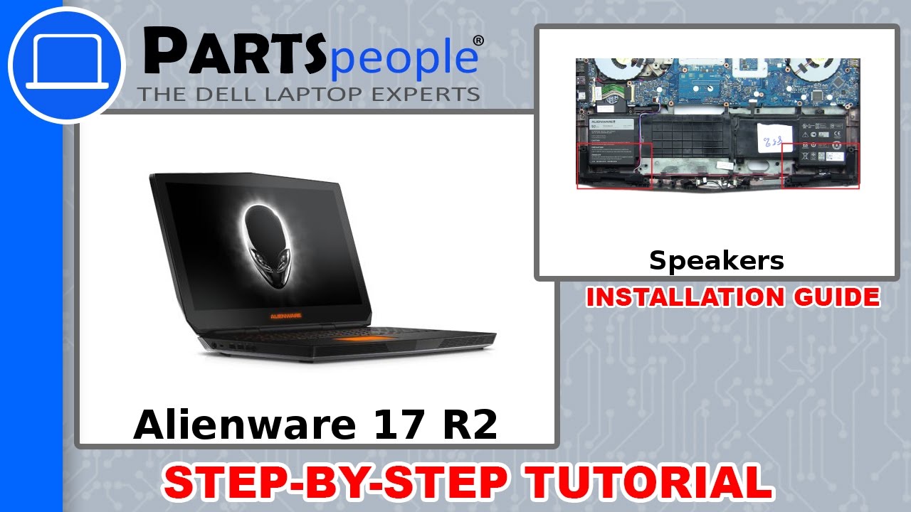 Dell Alienware 17 R2 (P43F001) Speakers How-To Video Tutorial - YouTube