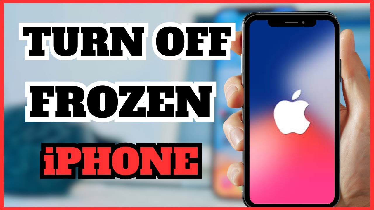 How to fix a frozen iPhone that won’t Turn Off? - YouTube