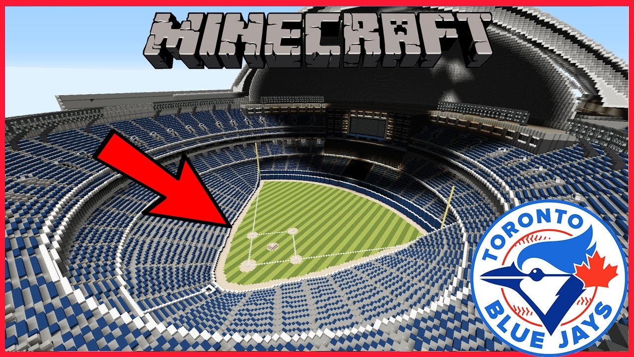 My Minecraft Rogers centre ! - YouTube