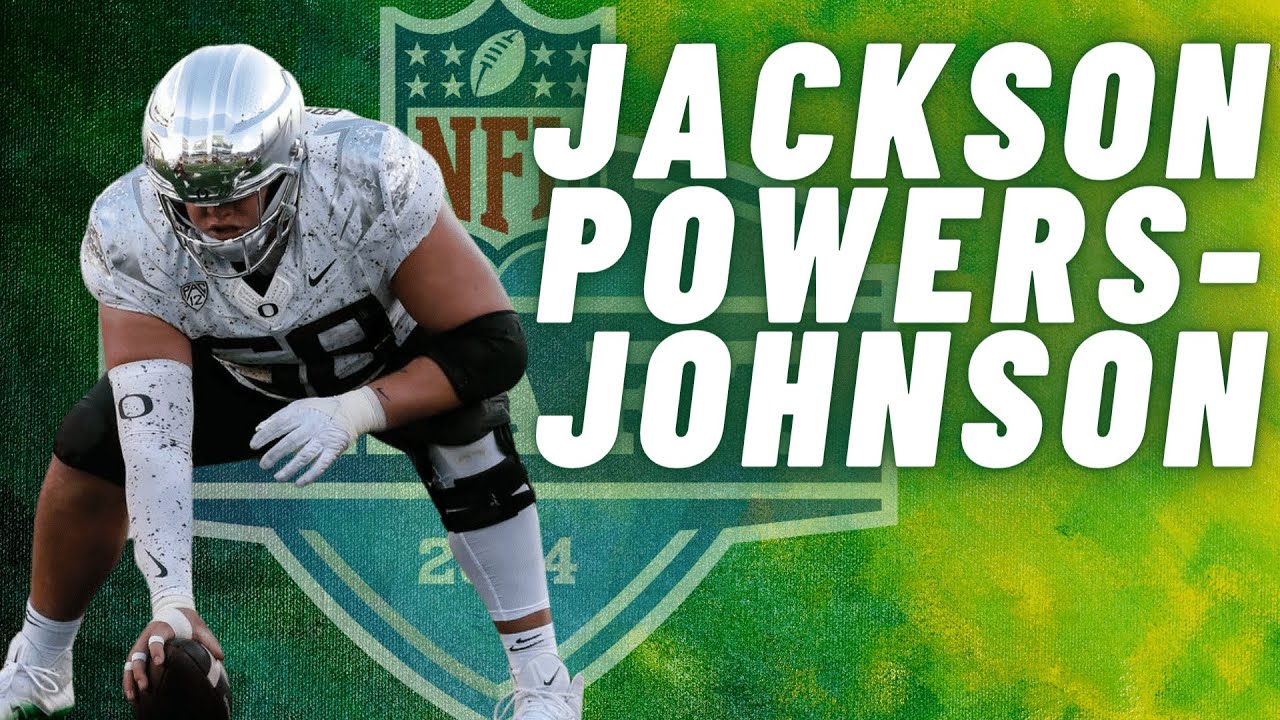 Jackson Powers-Johnson Is A DOMINANT OL Prospect | 2024 NFL Draft Film ...