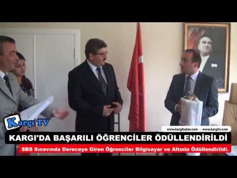 KARGI'DA BAŞARILI ÖĞRENCİLER ÖDÜLLENDİRİLDİ www.kargihaber.com