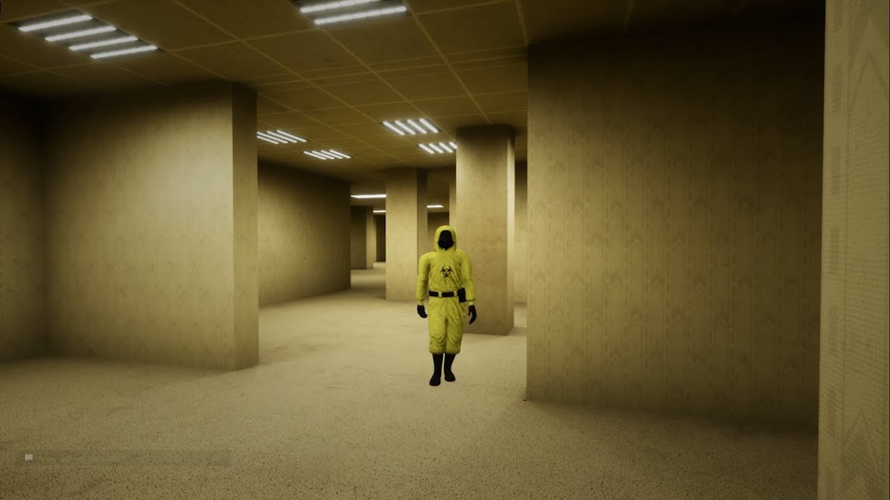 the b- b- b- BACKROOMS (Escape the Backrooms Pt. 1) - YouTube