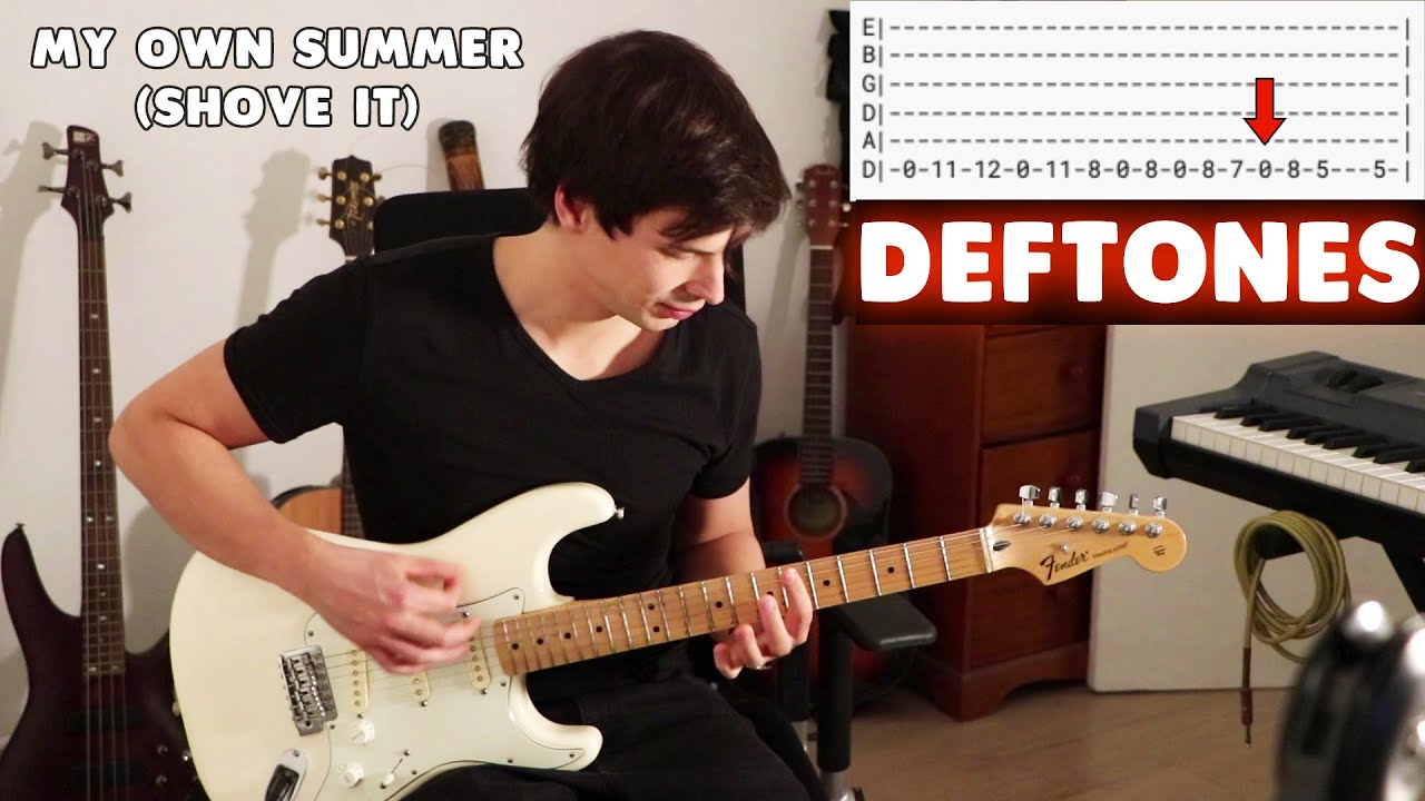 MY OWN SUMMER (Deftones) Guitar Tutorial in 2 minutes ! - YouTube
