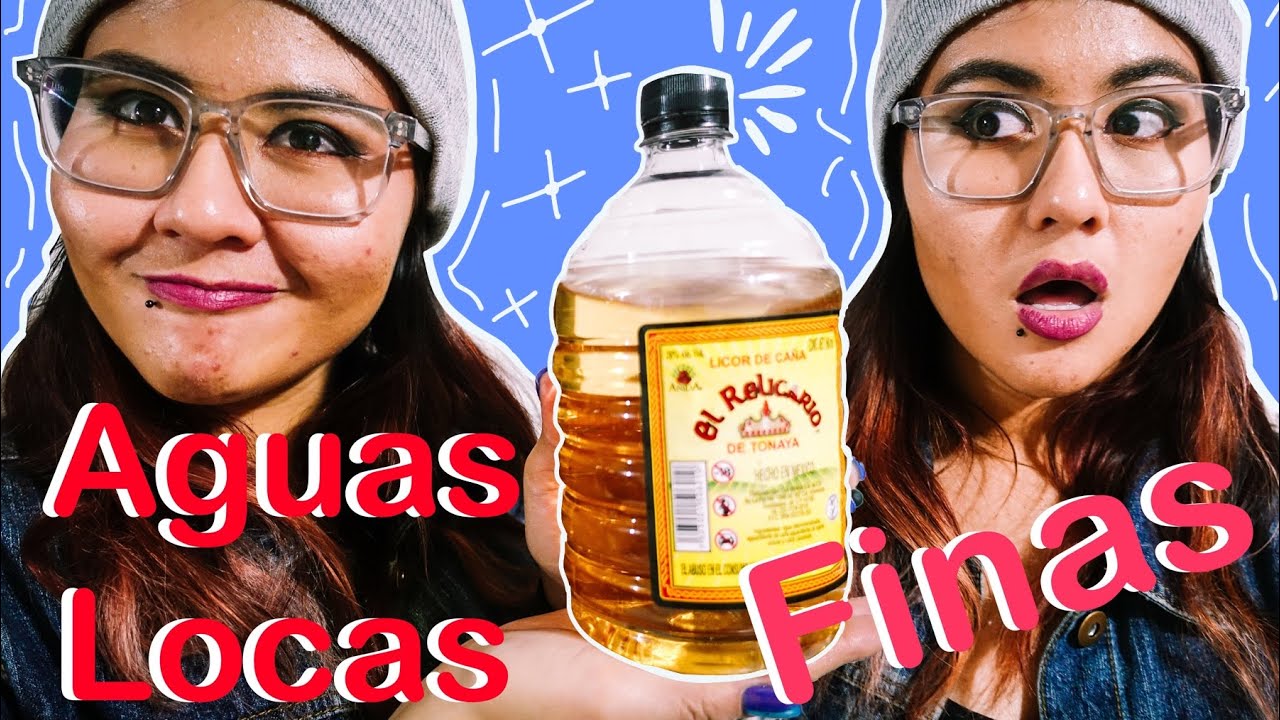 AGUAS LOCAS / BEBIDAS DE AÑO NUEVO DimeLindura - YouTube