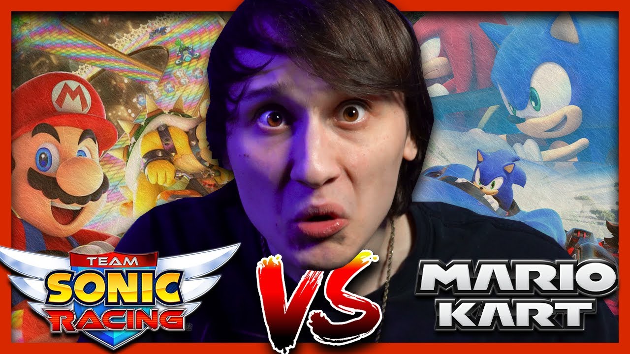 Team Sonic Racing VS Mario Kart!! - YouTube