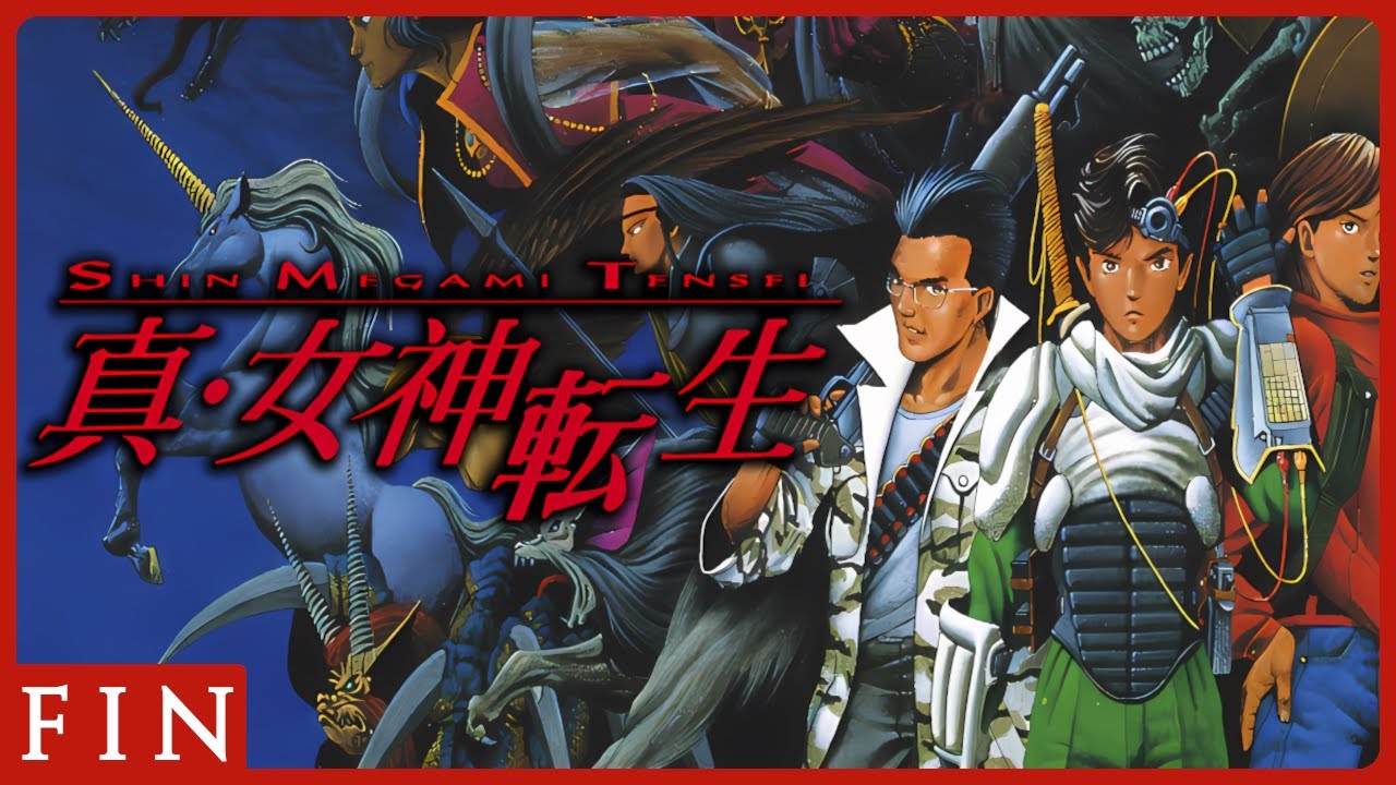 Shin Megami Tensei [SNES] Final Boss & Ending (Neutral Route) - YouTube