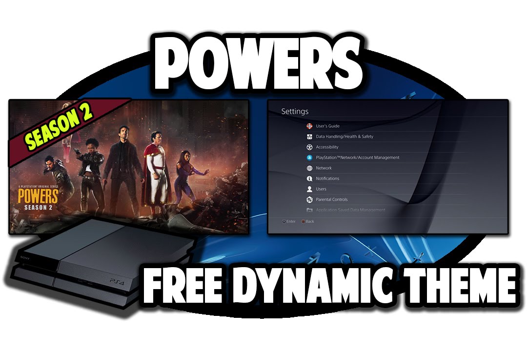 [PS4 THEMES] Powers Season 2 Free Dynamic Theme Video in 60FPS - YouTube