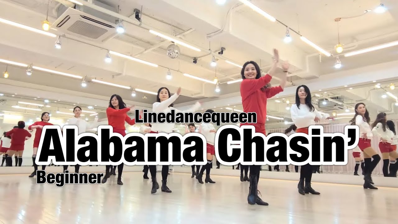 Alabama Chasin' Line Dance l Beginner l 앨라배마 채이신 라인댄스 l Linedancequeen ...