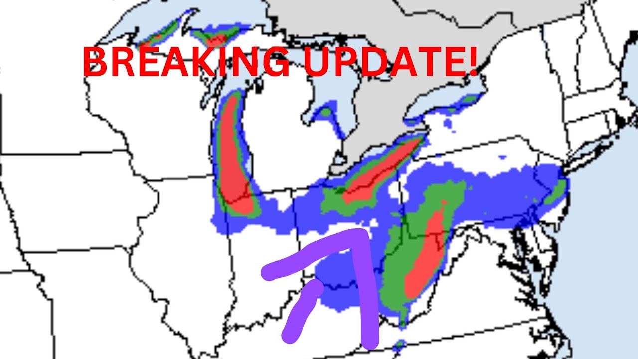 Winter storm coverage and severe weather coverage - YouTube