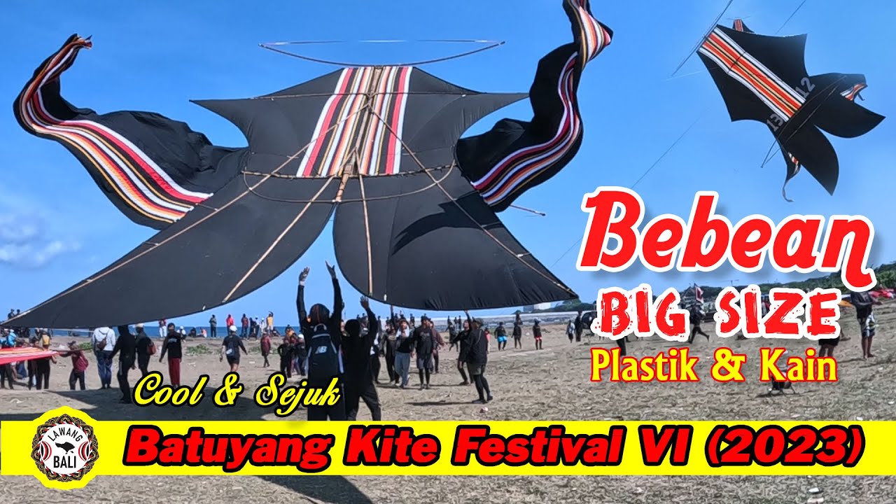Cool & Sejuk || Bebean Big Size Plastik dan Kain || Batuyang Kite ...