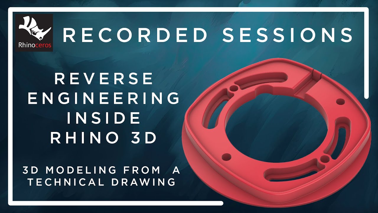 CAD REVERSE ENGINEERING INSIDE RHINO 3D - YouTube