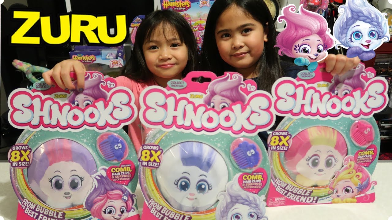 SHNOOKS - Shake and Style Plush Toy by Zuru - From Bubble to Friend ...