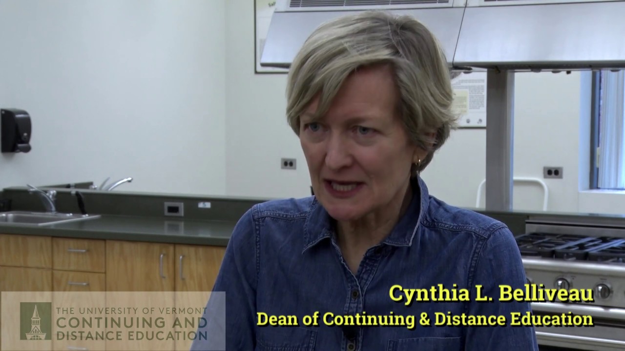 CDE Dean Cynthia Belliveau on Teaching John Dewey in the Kitchen - YouTube