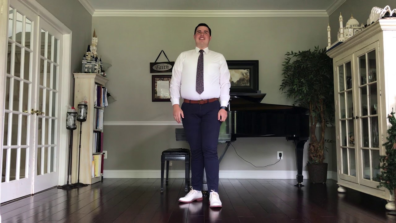 John Stokes singing She Loves Me accompanied by Appcompanist - YouTube