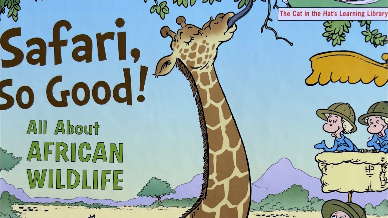 📚Safari So Good/Read Aloud Books #cartoon #abcd #alphabet #learning # ...