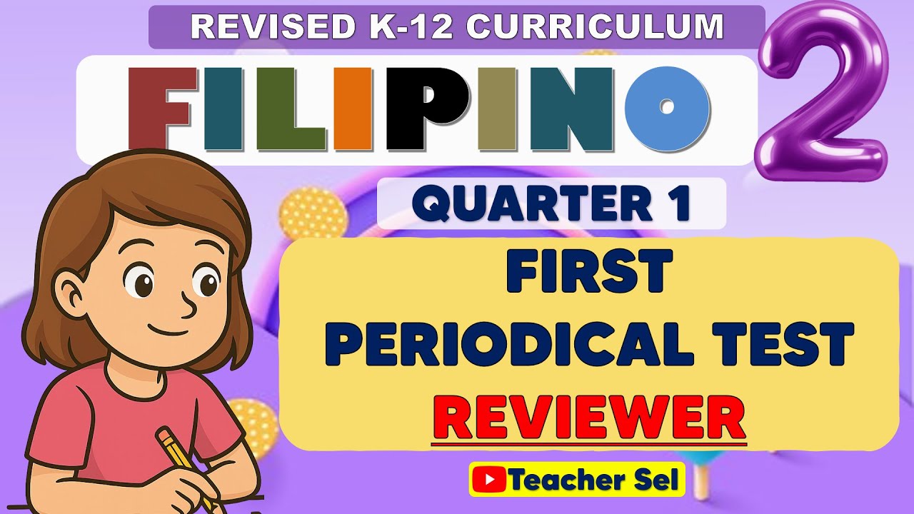 Filipino 2 First Quarter Periodical Test Reviewer #Reviewer #Grade 2 # ...