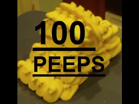 The 100 Peeps Challenge. Dud Light. - YouTube
