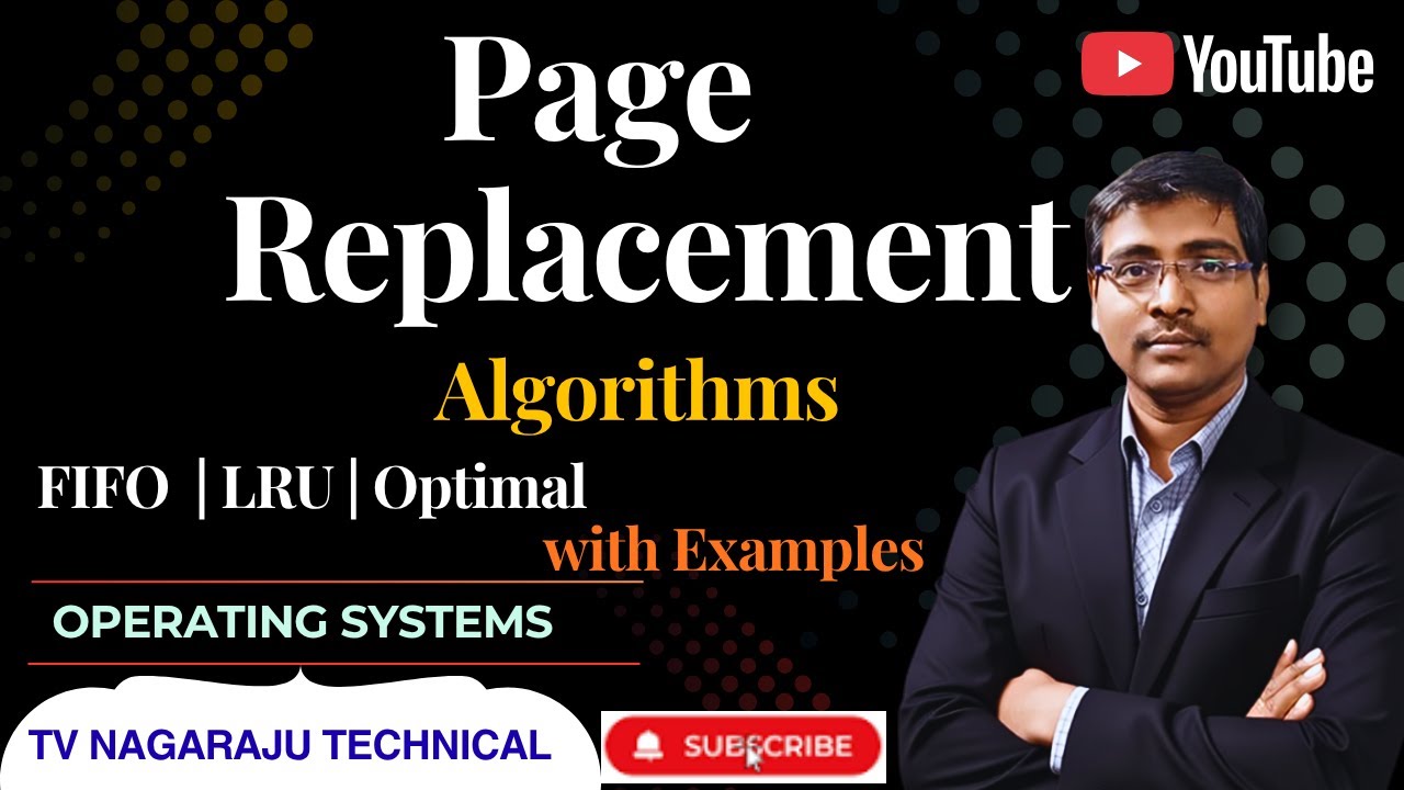 Page Replacement Algorithms in Operating Systems | FIFO, LRU, OPTIMAL ...