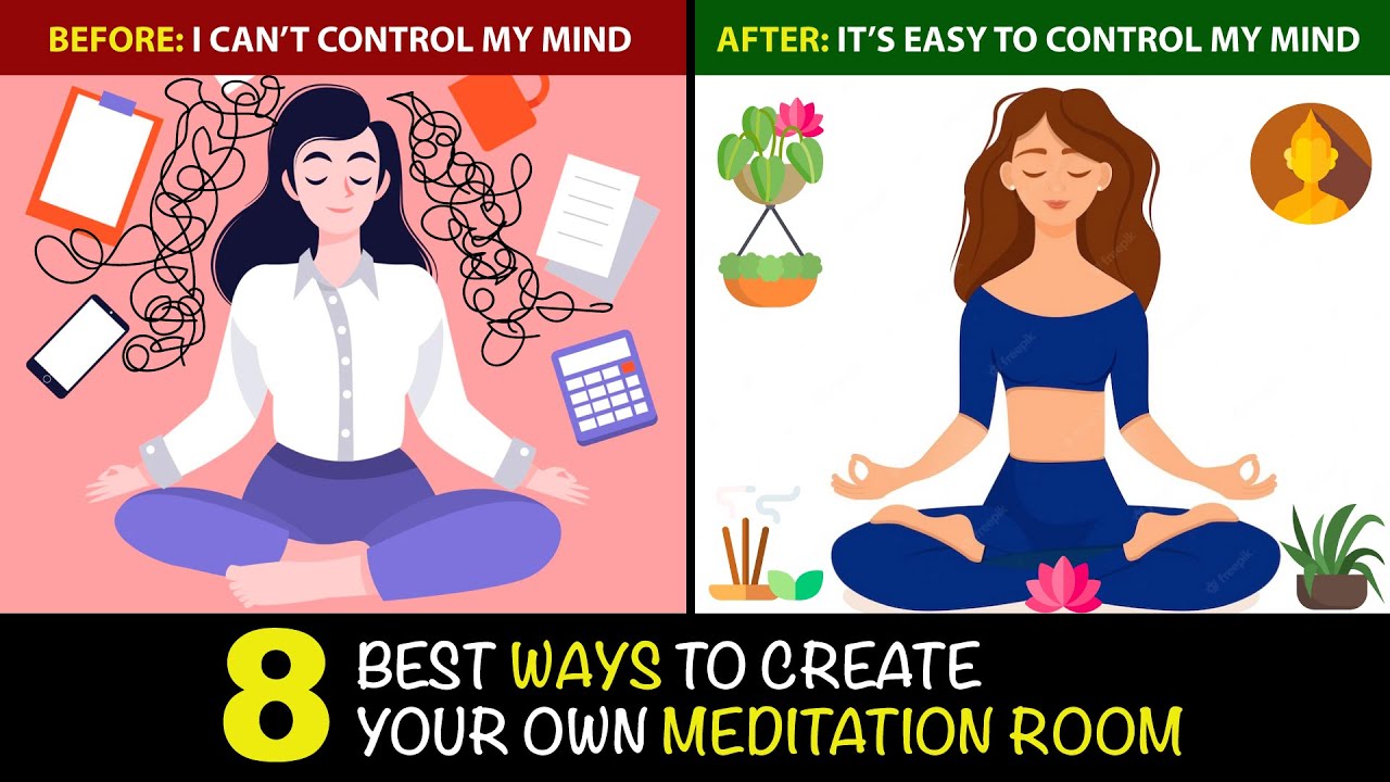 HOW TO CREATE YOUR OWN MEDITATION ROOM | 8 WAYS TO SET UP YOUR ...
