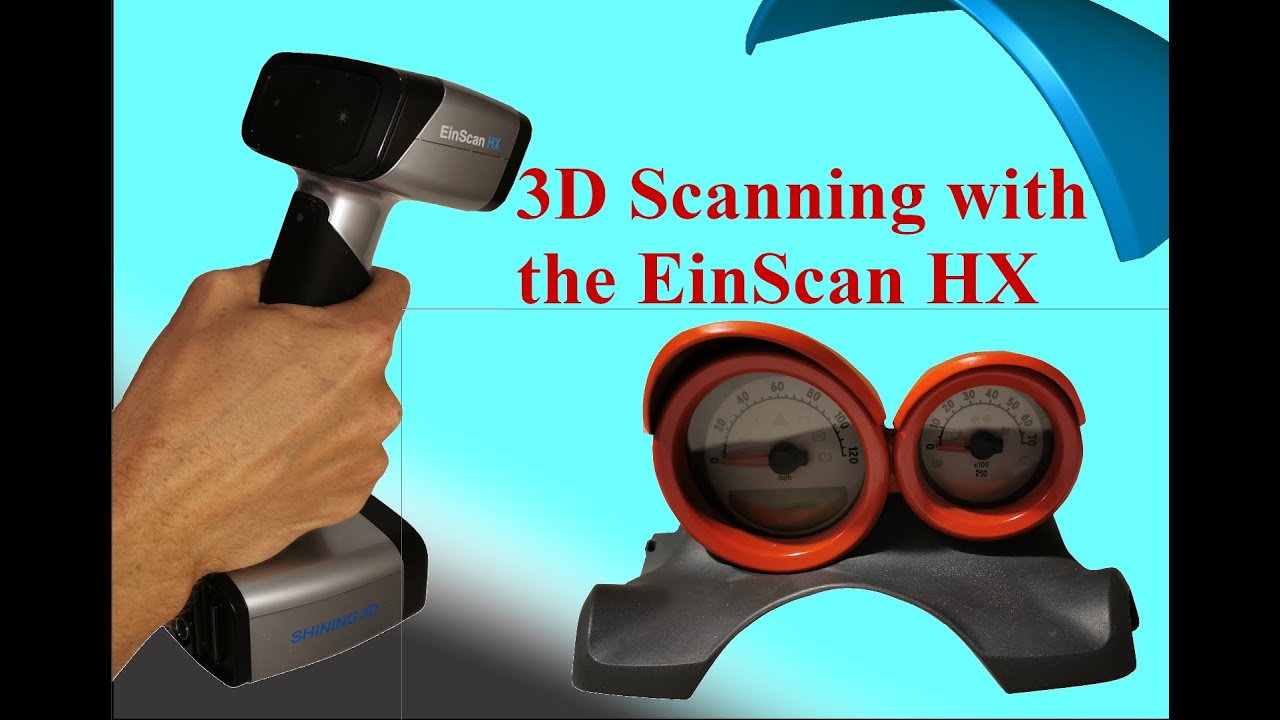 Introduction to 3D scanning with an Einscan HX, Structured Light and ...