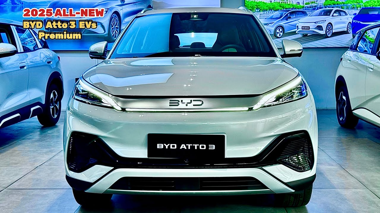 New 2025 New Premium BYD Atto 3 EVs - Luxurious Comfort Interior and ...