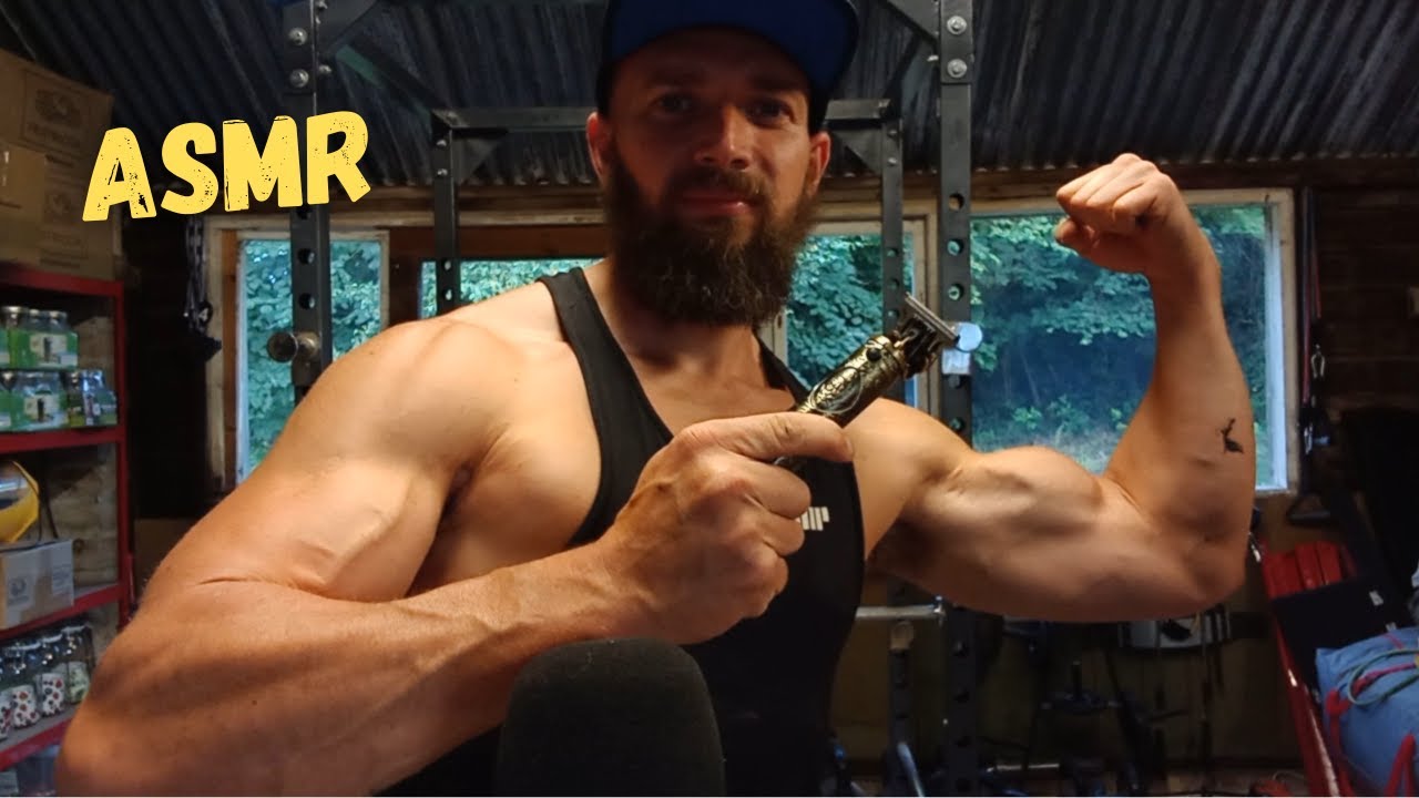 ASMR Gym Bro Shaves Your Body - YouTube