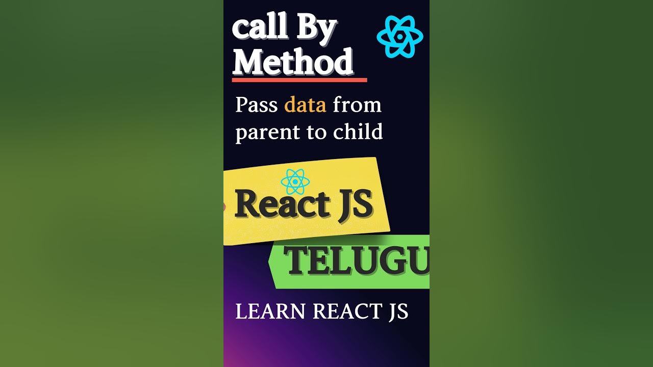 React JS - data passing from child to parent - Telugu | Learn React JS in Telugu | React JS ...