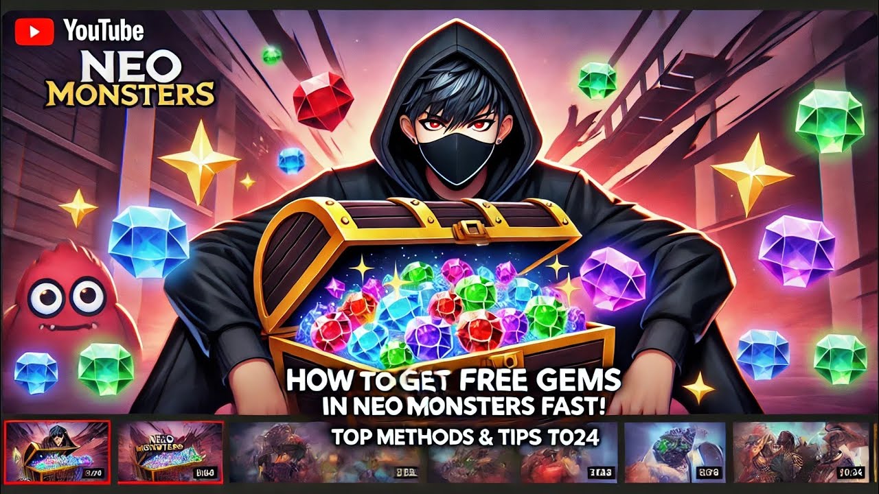 How to Get FREE Gems in Neo Monsters Fast! | Top Methods & Tips 2024 ...