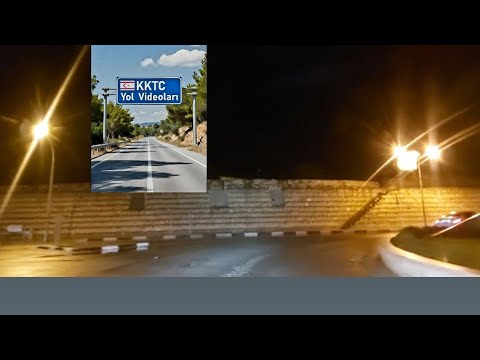 KKTC Yol Videoları - Yağmurlu Bir Akşam 