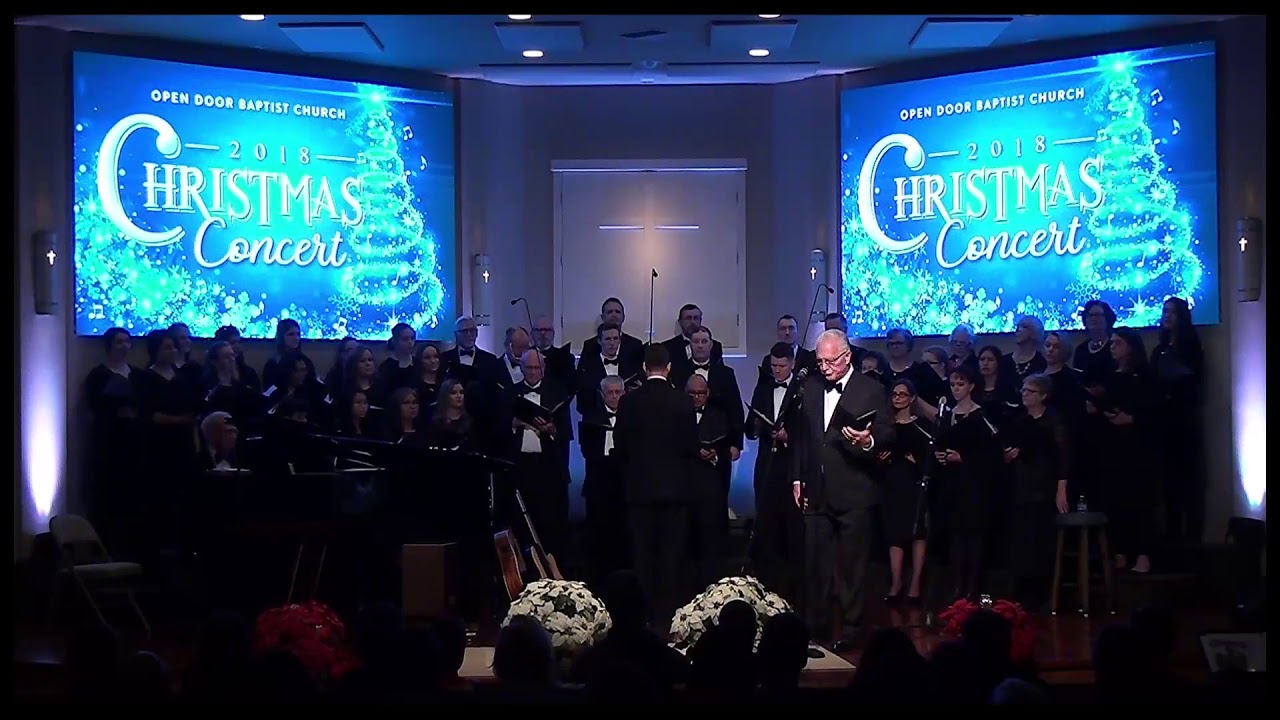 2018 Christmas Concert at Open Door Baptist Church - YouTube