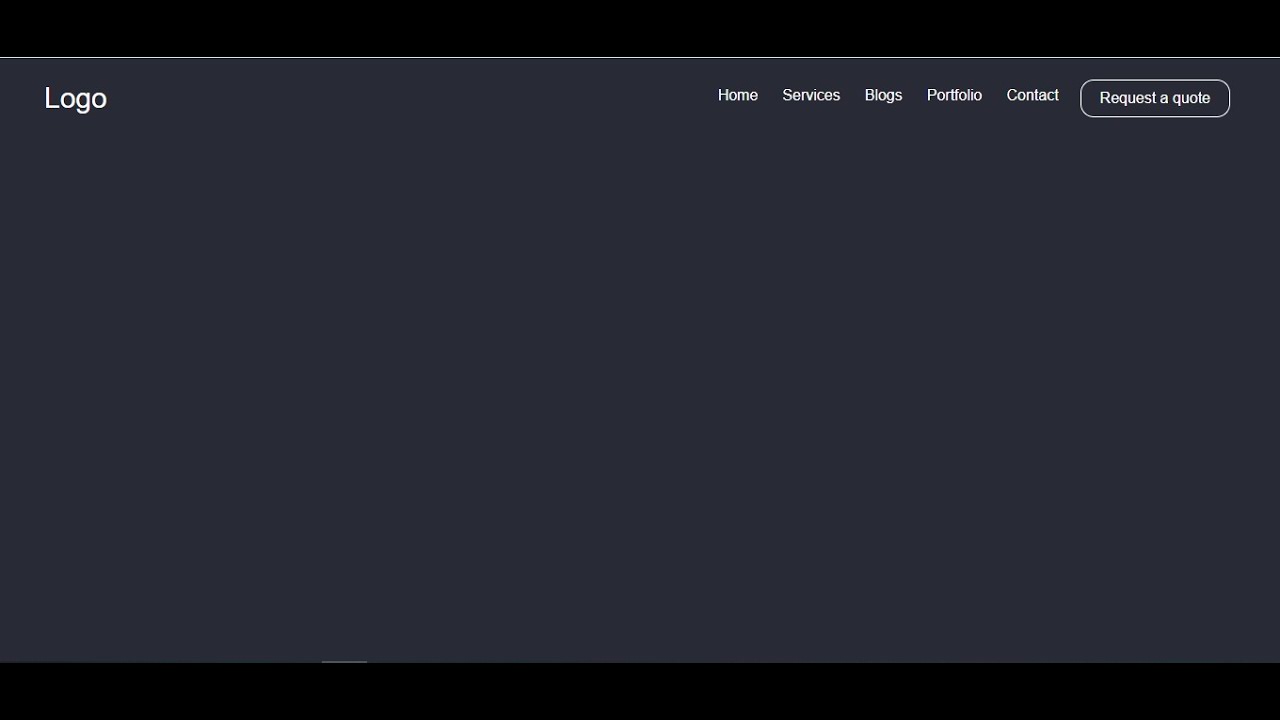 How To Create Responsive Navigation Bar Using Html And Css Youtube 9835