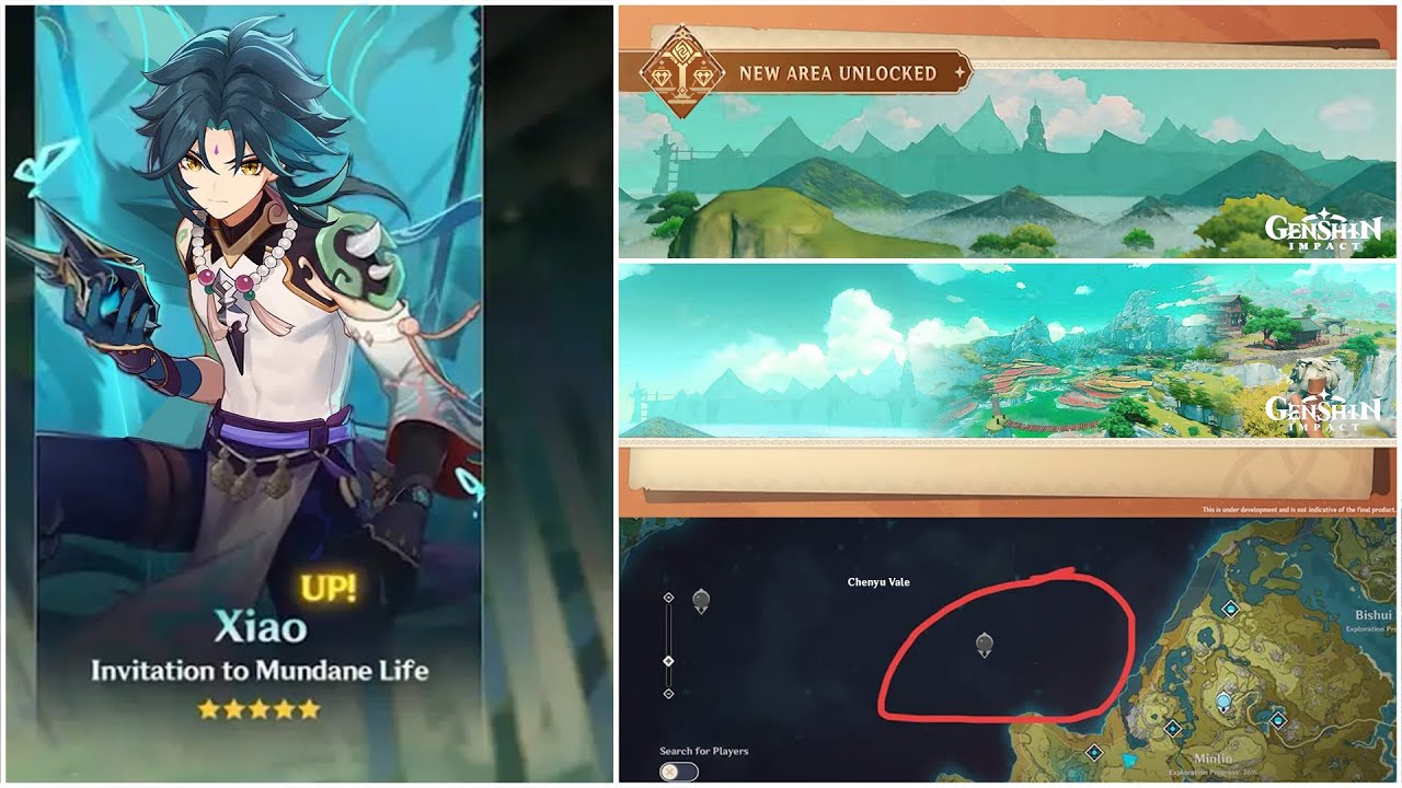 XIAO RERUN WITH A NEW CHARACTER AND A NEW LIYUE MAP COMING IN 4.4 ...