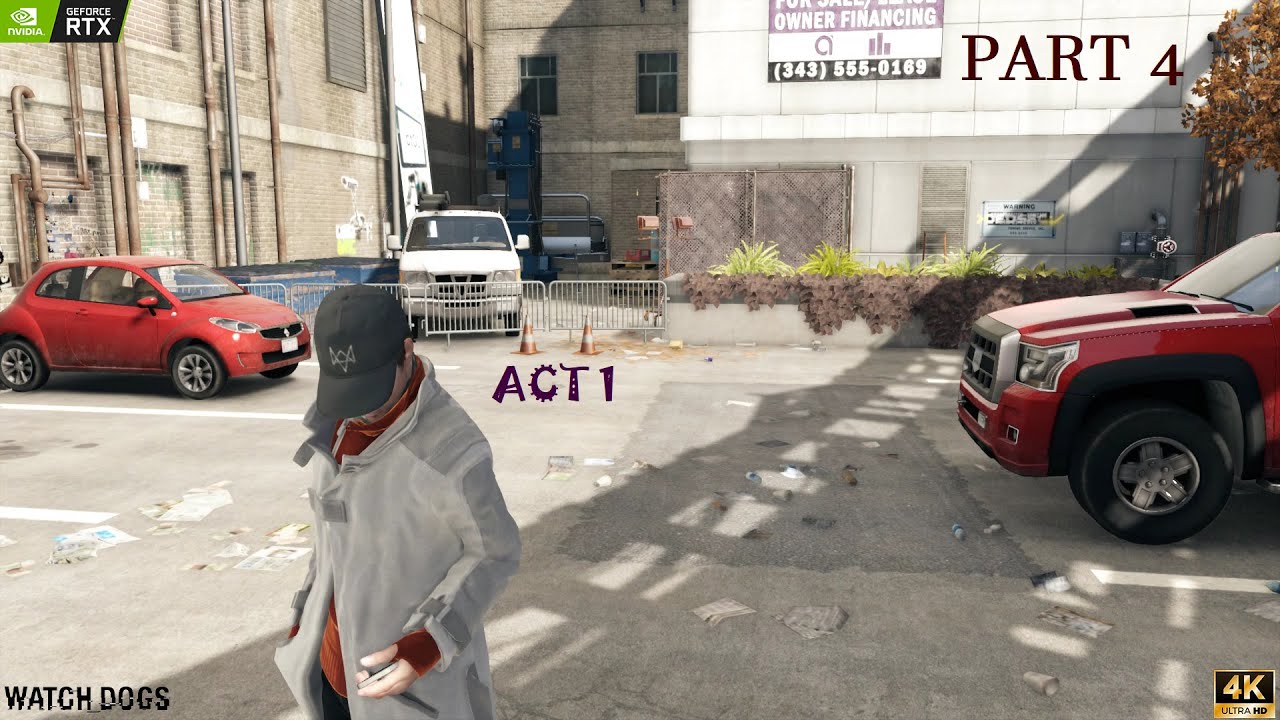 Watch Dogs Part 4 - BACKSEAT DRIVER Gameplay Walkthrough 4K Ultra ...
