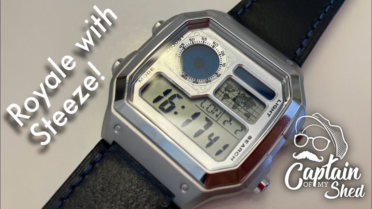 I Built My Dad a Casio Royale from Spare Parts (His 11-Watch Collection ...
